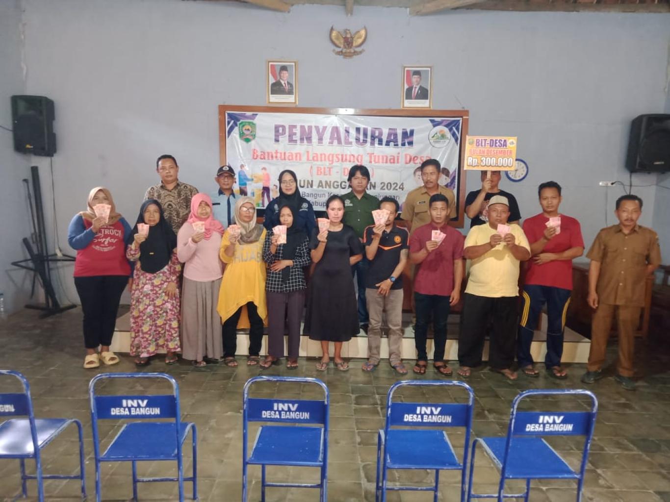 PENYALURAN BLT DD TAHAP 12 TAHUN 2024 - Website Desa BANGUN