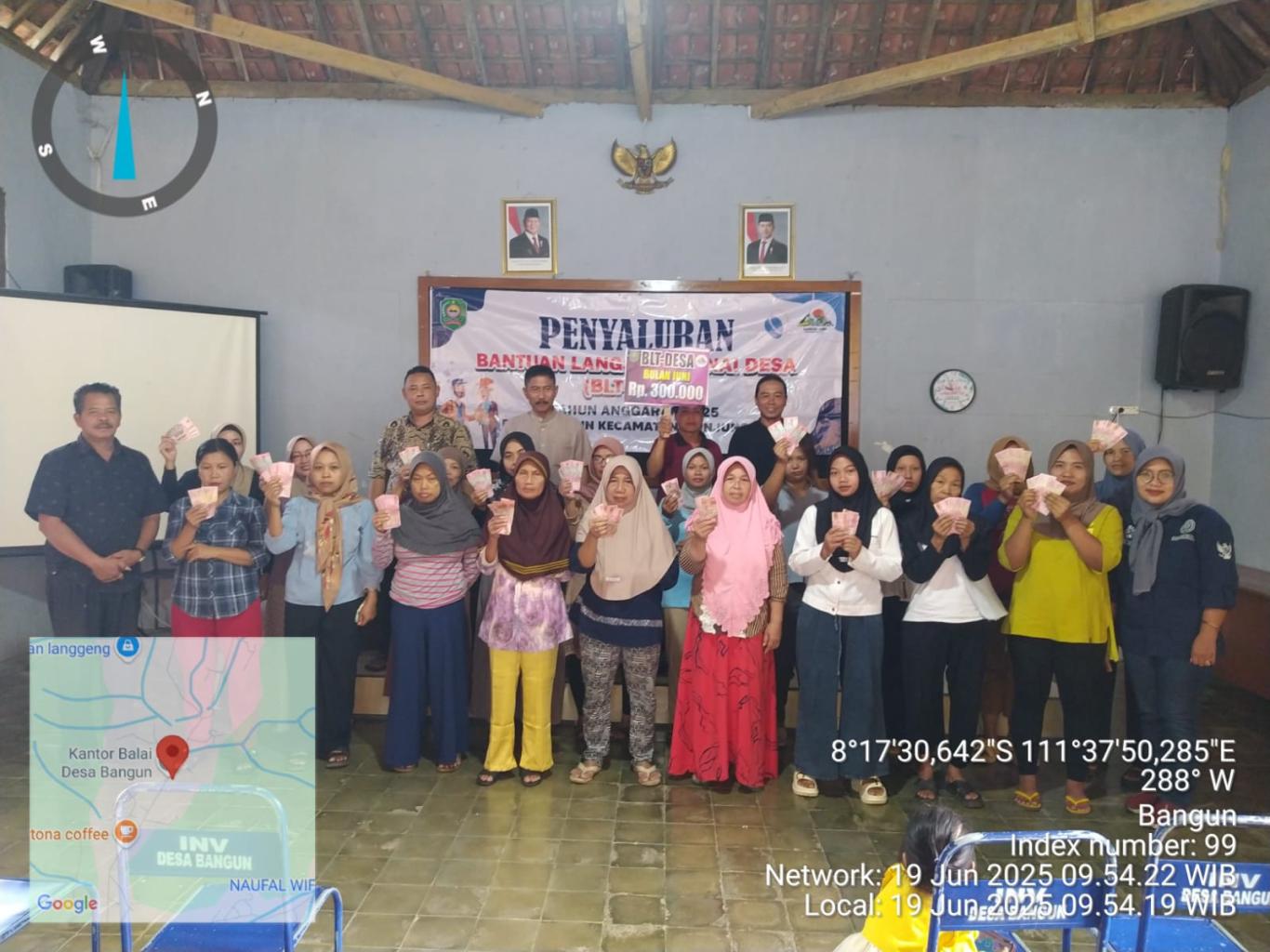 PENYALURAN BLT DD BULAN JUNI TAHUN 2025 DESA BANGUN - Website Desa BANGUN